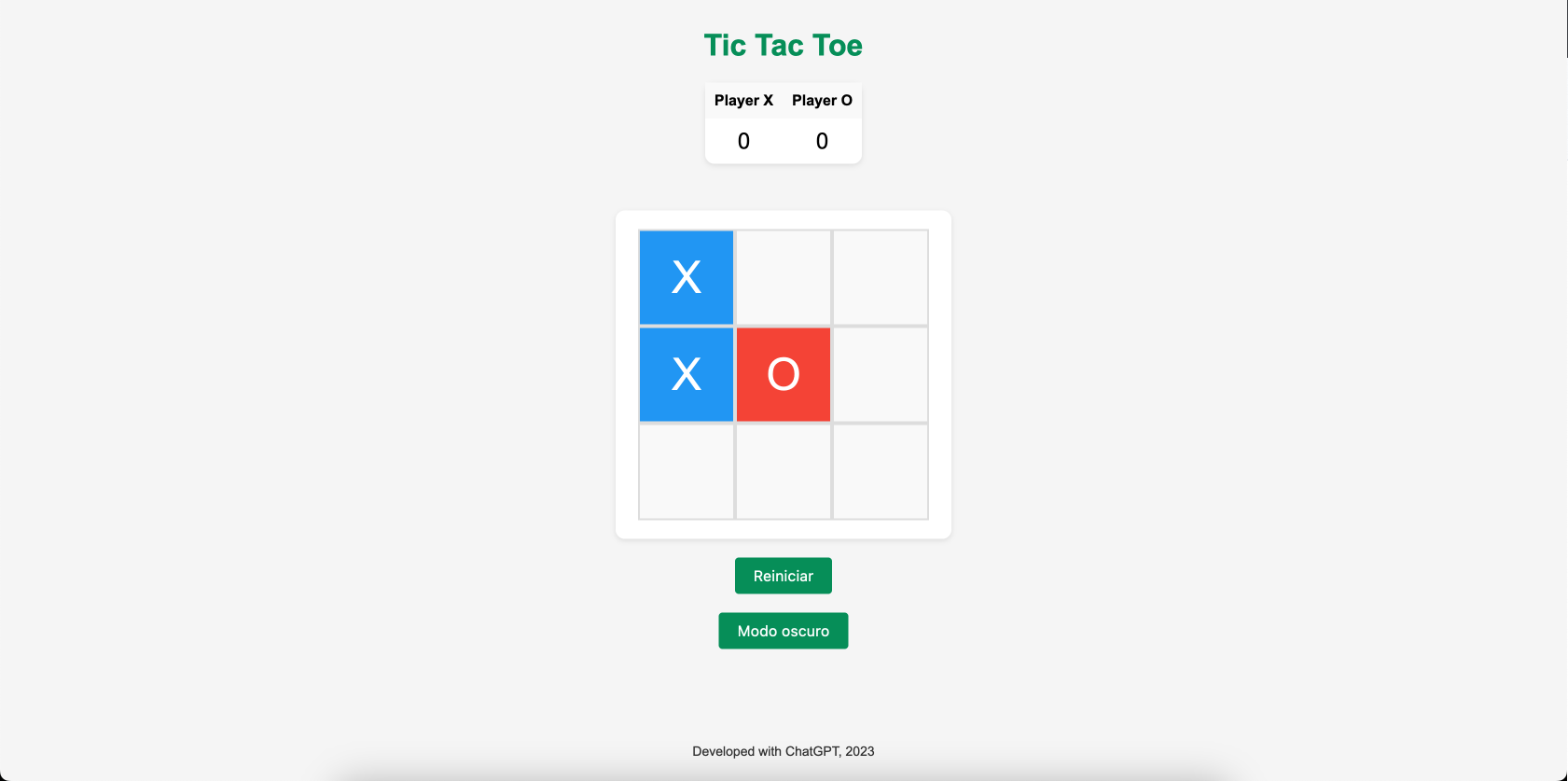 GitHub - aramirol/tictactoe: Tic Tac Toe game developed with ChatGPT